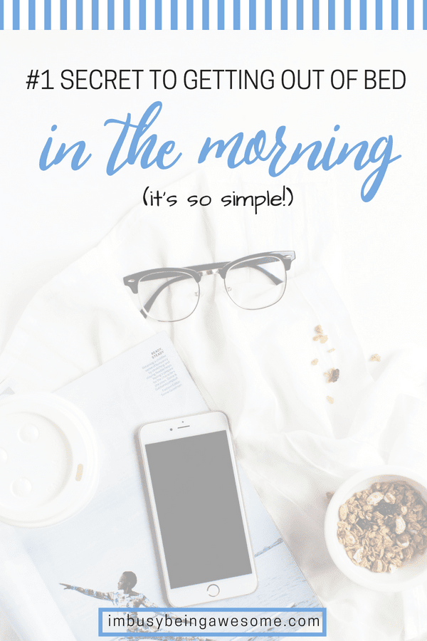Do You Struggle To Get Up In The Morning? Then Try This. - I'm Busy ...